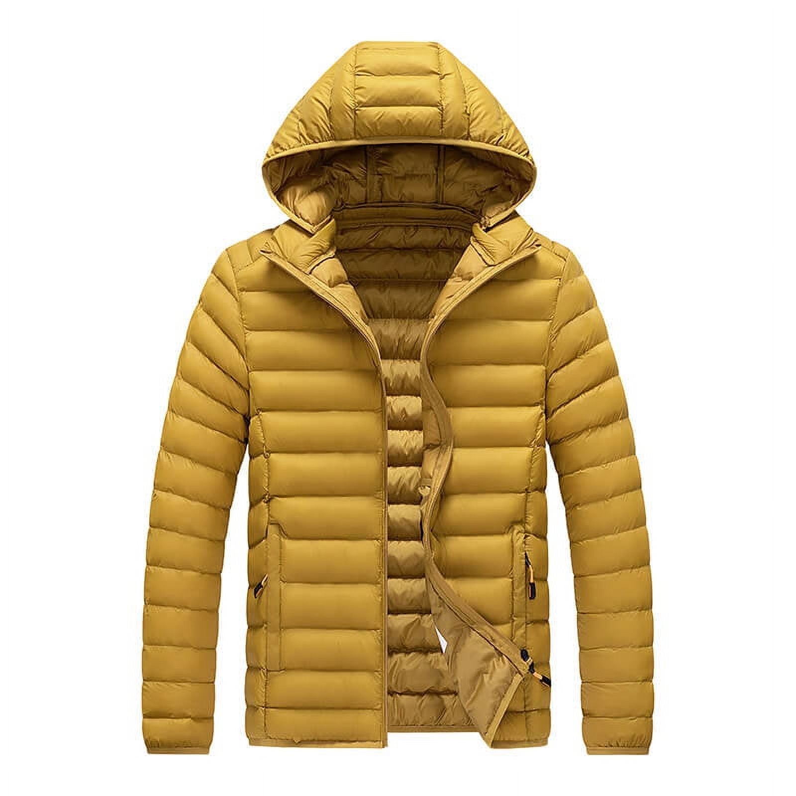 Men's Winter Jacket Slim Fit Lightweight Multi-Color Down Jacket ...