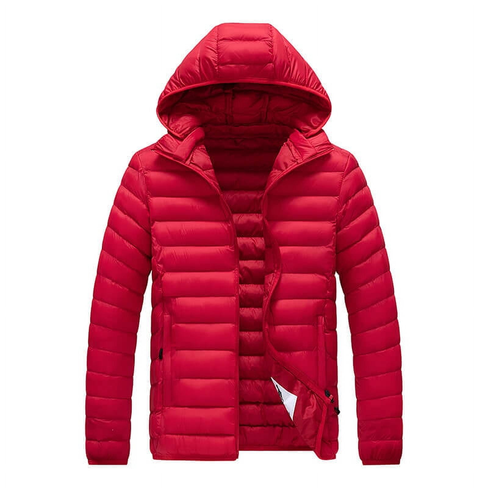 Men's Winter Jacket Slim Fit Lightweight Multi-Color Down Jacket ...