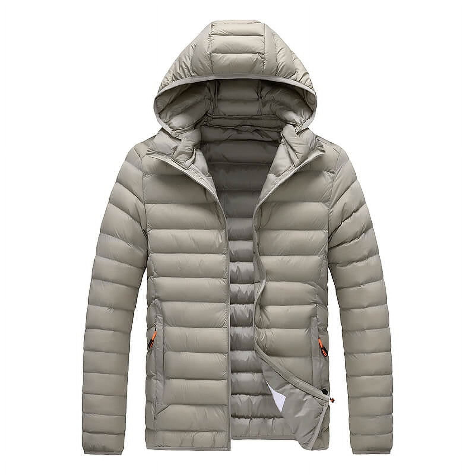 Men's Winter Jacket Slim Fit Lightweight Multi-Color Down Jacket ...