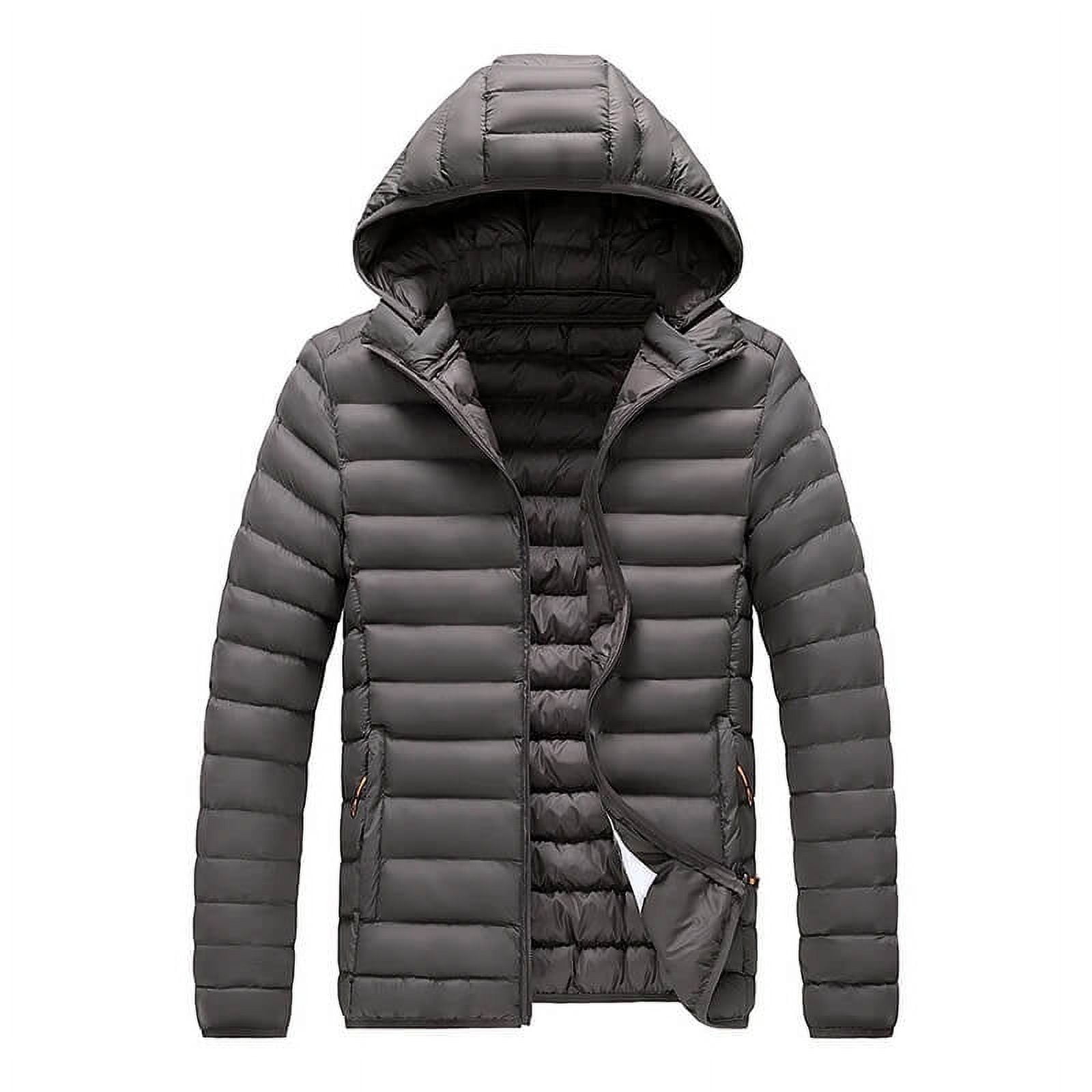 Men's Winter Jacket Slim Fit Lightweight Multi-Color Down Jacket ...