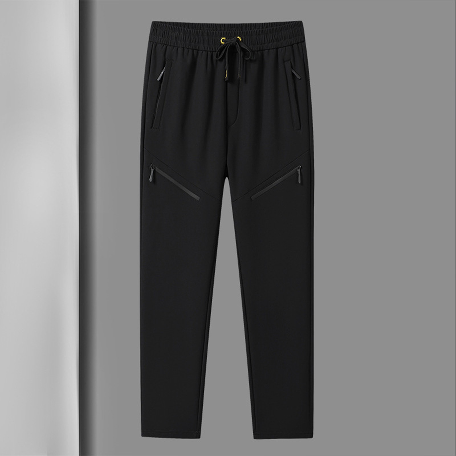 Men's Winter Outdoor Pants, Thick Fleece Lined Ski Pants, Waterproof ...