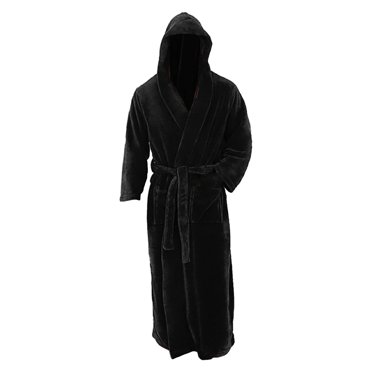 PAVILIA Fluffy Sherpa Fleece Bathrobe for Men, Lightweight Winter ...