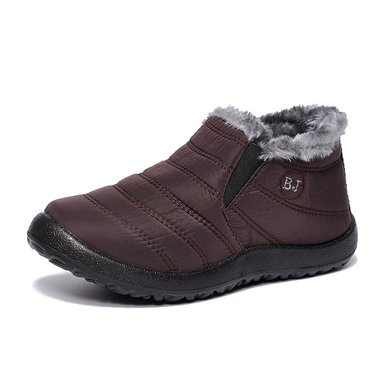 Men's Winter Snow Boots Outdoor Warm Lightweight Shock-absorbent ...