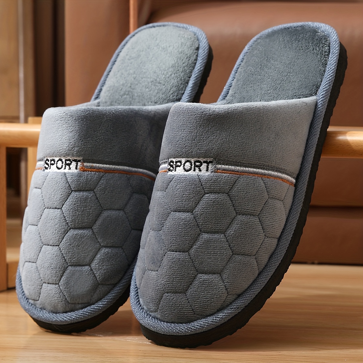 Men's & Women's All-Season Indoor/Outdoor Slippers - Heavy-Duty Thick ...