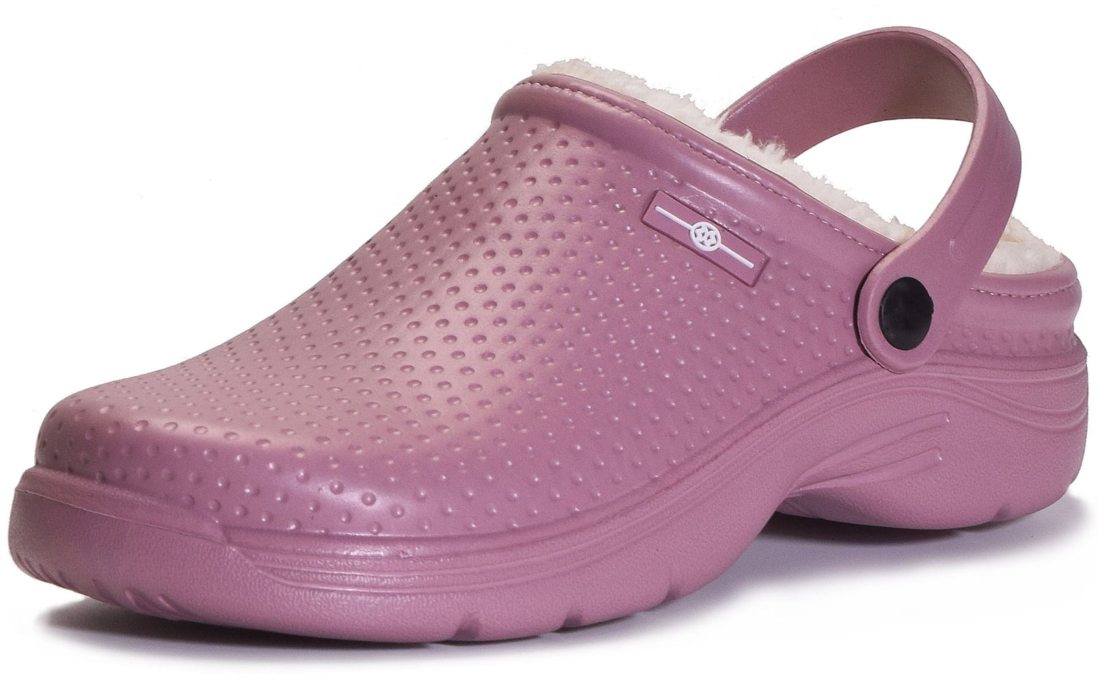 Men's Women's Clogs Waterproof Fleece Lined Winter Slippers Garden ...