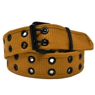 Double Grommet Hole Canvas Belt - Belt for Men and Women by Umo Lorenzo ...