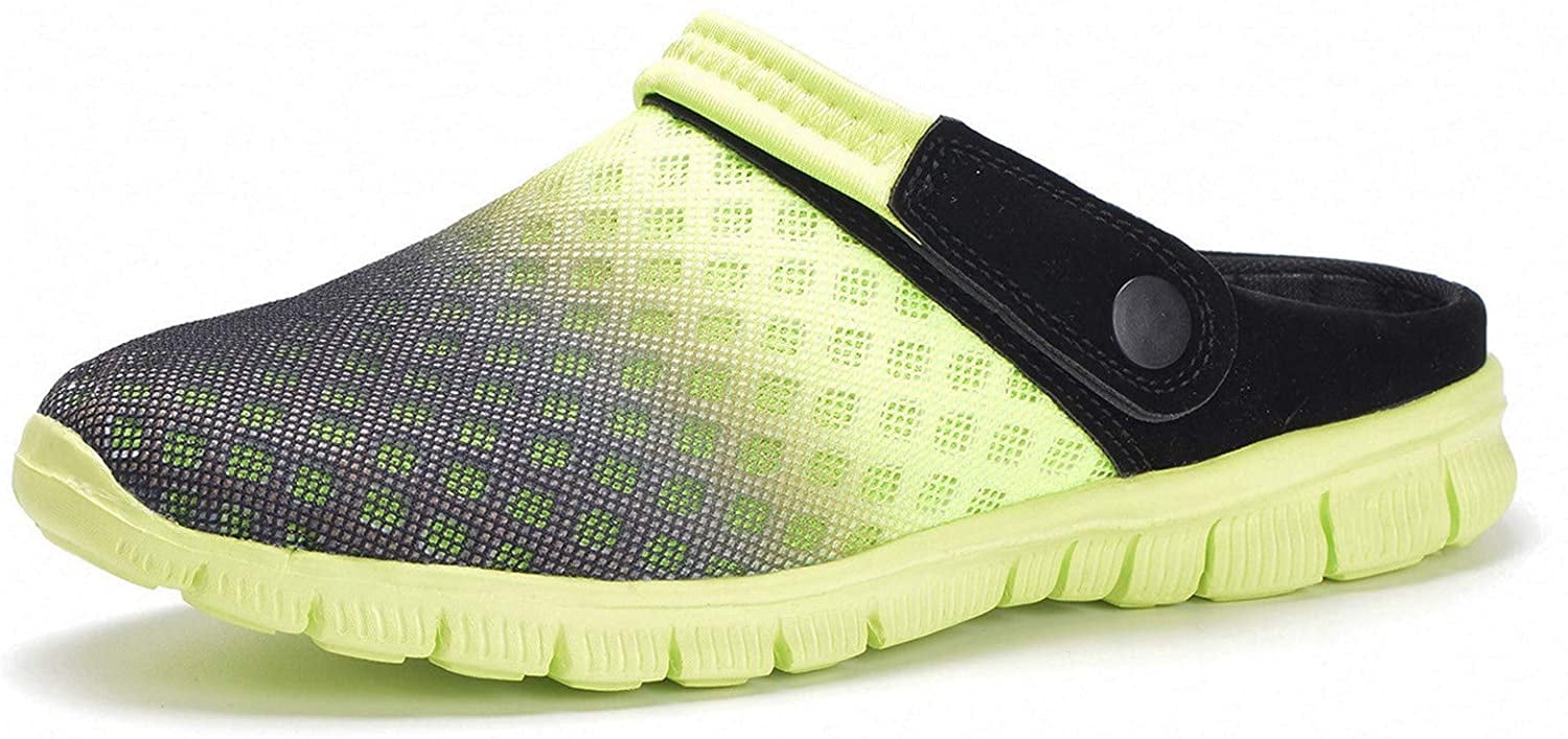 Men's Women's Garden Clogs Mesh Slippers Sandals Summer Beach Shoes ...