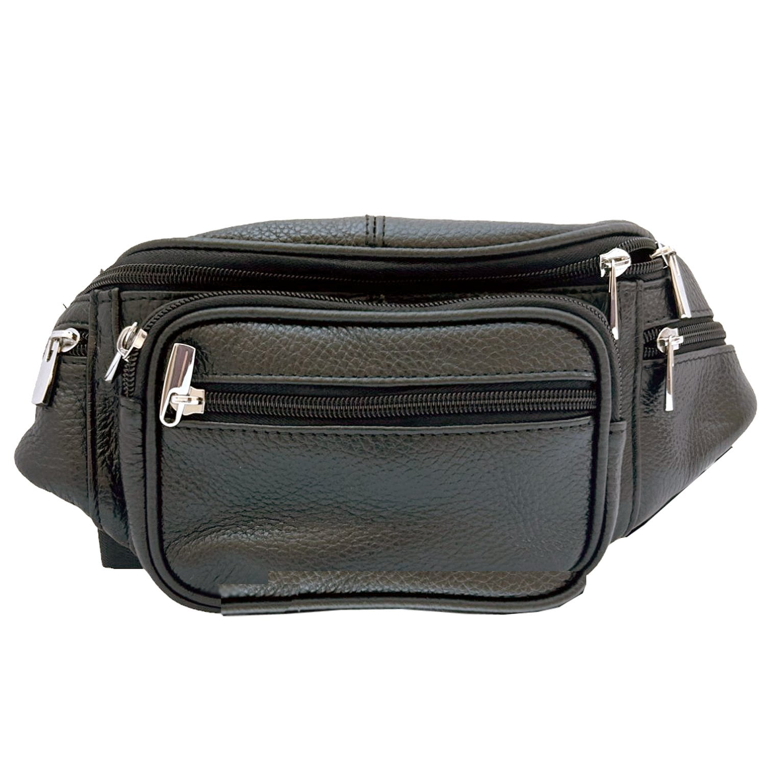 Men's Women's Leather Fanny Pack Waist-Pack Cellphone Holder Crossover ...