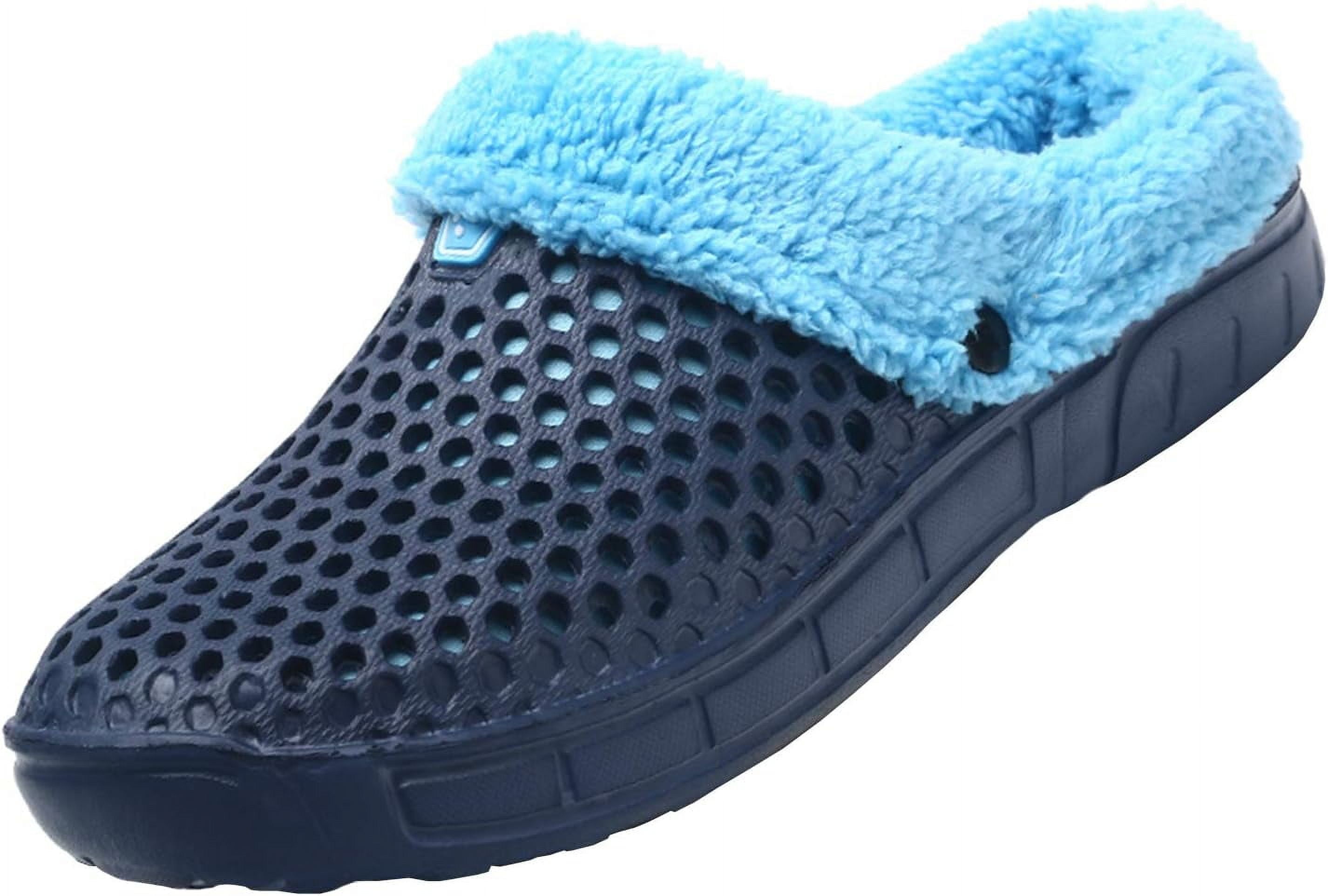 Men's Women's Lined Clog Breathable Lining Indoor Outdoor Winter ...