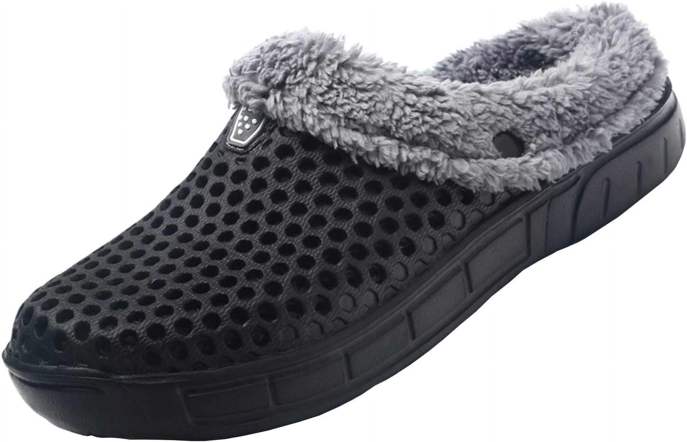 Men's Women's Lined Clog Breathable Lining Indoor Outdoor Winter ...
