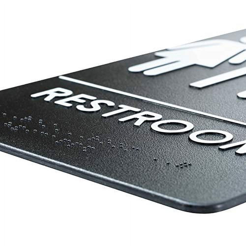 Men's/Women's Restroom Sign for Handicap Accessible Restroom ADA ...