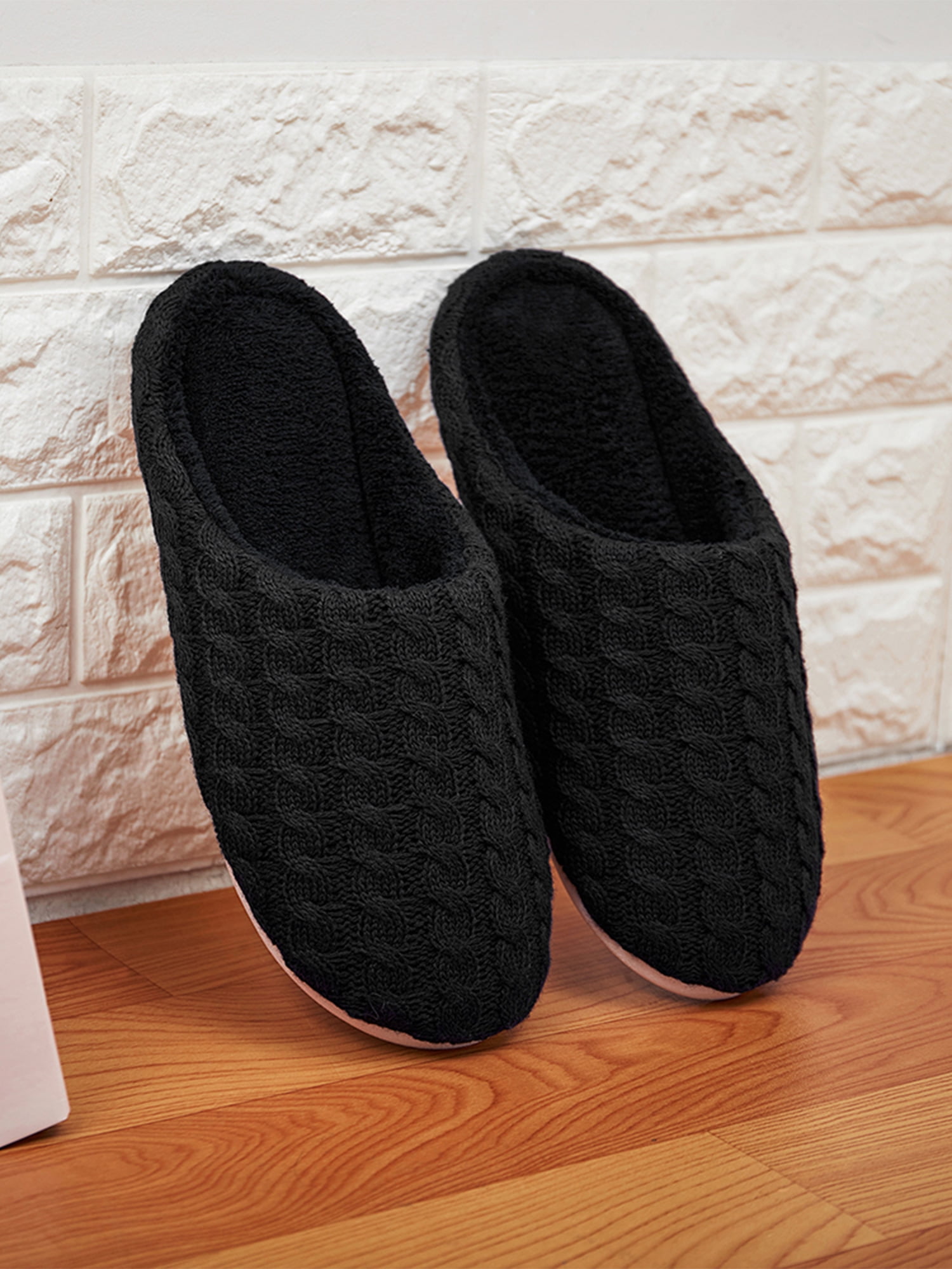 Men's and Women's Slide Slippers, Memory Foam House Shoes Slippers for ...