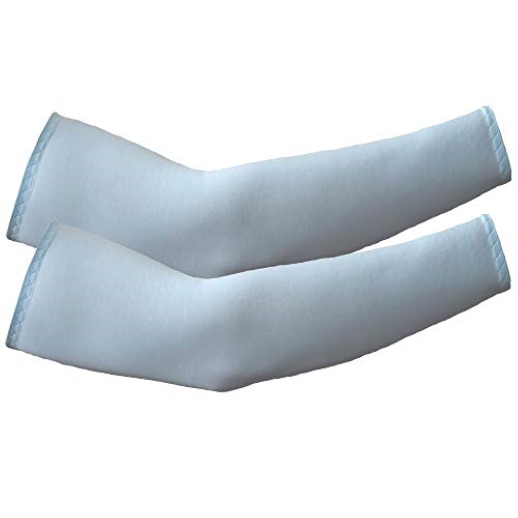 Men's and Women's UV Sun Protection Blue Compression Arm Sleeves for ...