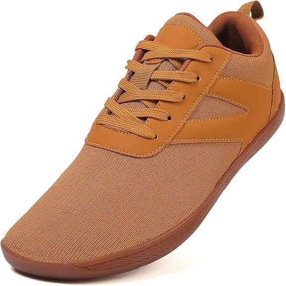 Men's Women's Wide Minimalist Toe Box Walking Shoes,Zero Drop Sole ...