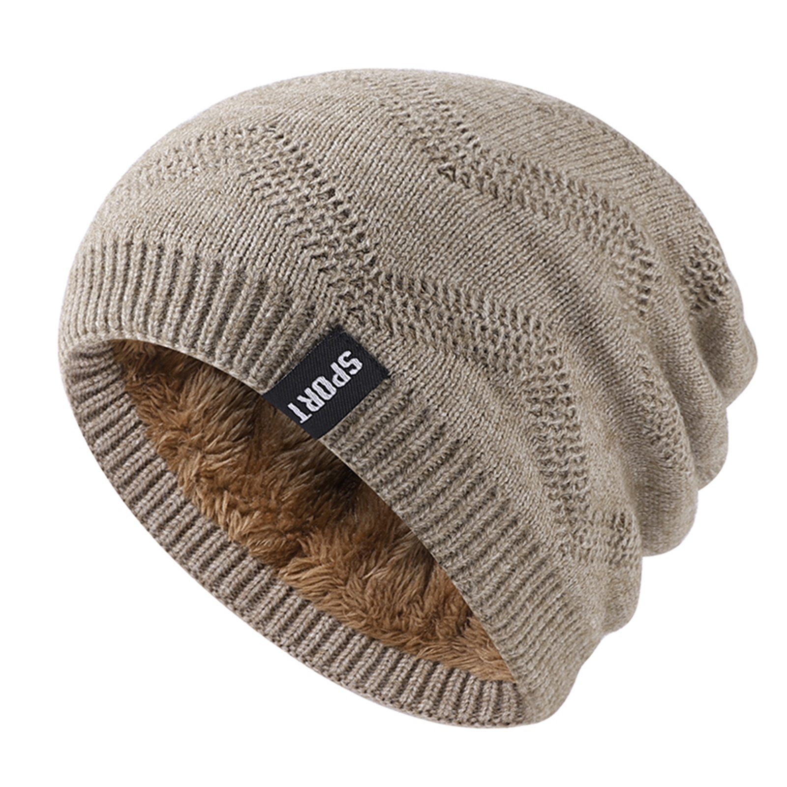 Men / Women's Winter Knit Ski & Snowboard Beanie Hat, 1036_Yellow ...