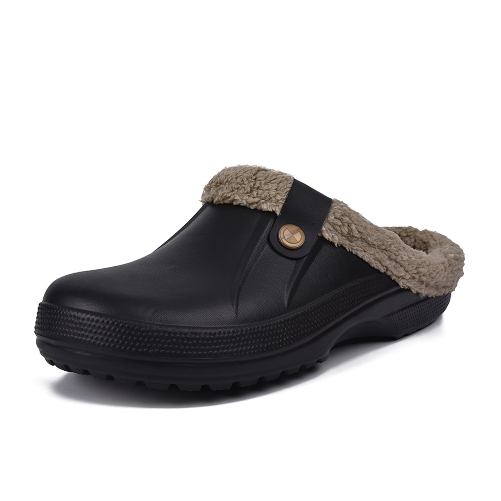 Unisex Winter Clogs Slippers - Waterproof, Non-Slip, Warm Comfortable ...