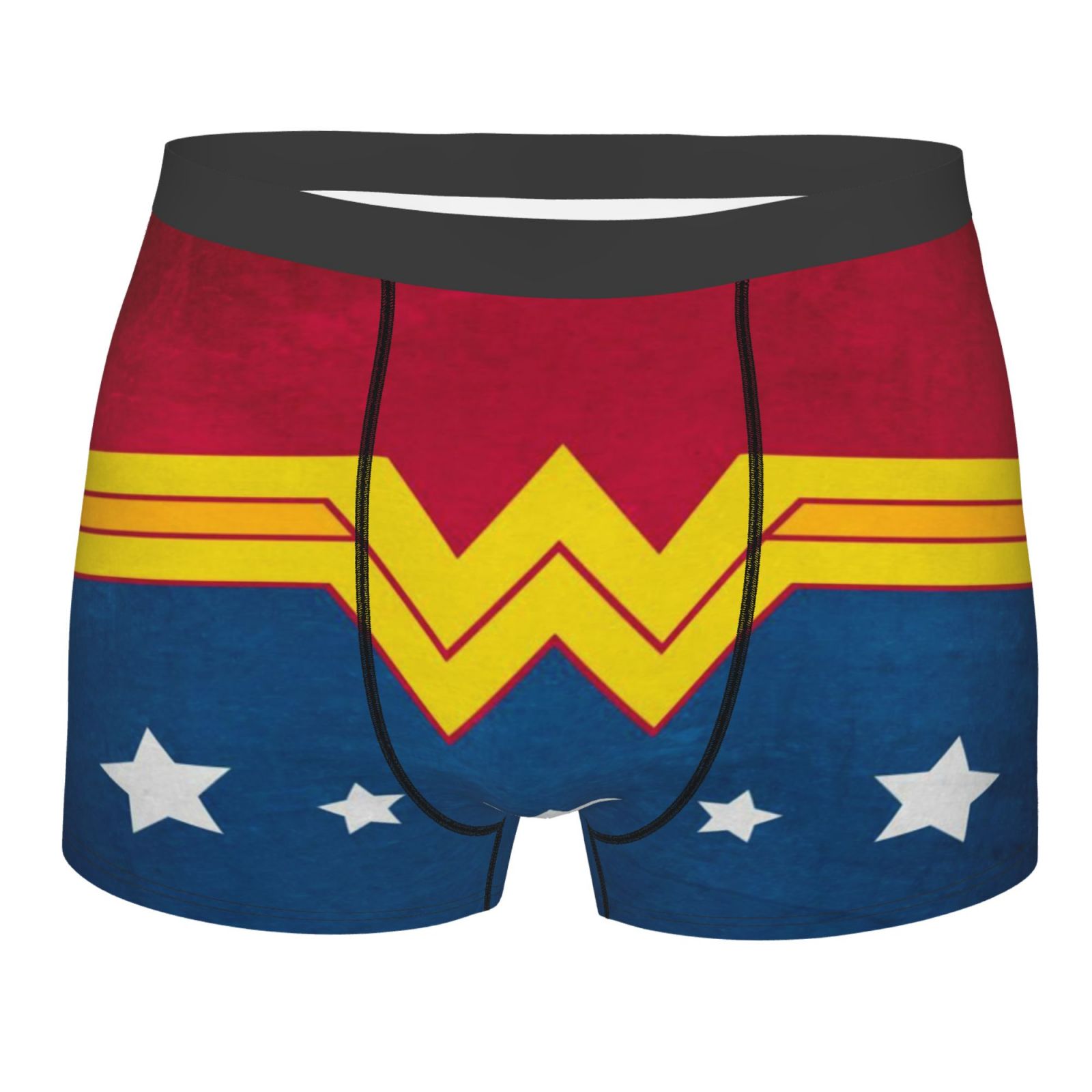 Men's Won-der Women Boxer Briefs Funny Cartoon Boxers Underwear Soft ...