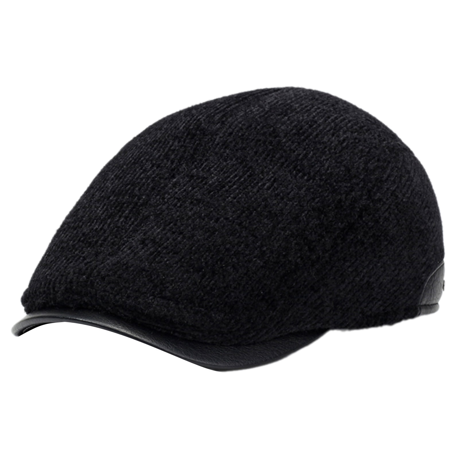 Men's Wool Berets Hat Comfortable British Vintage Berets Caps for ...