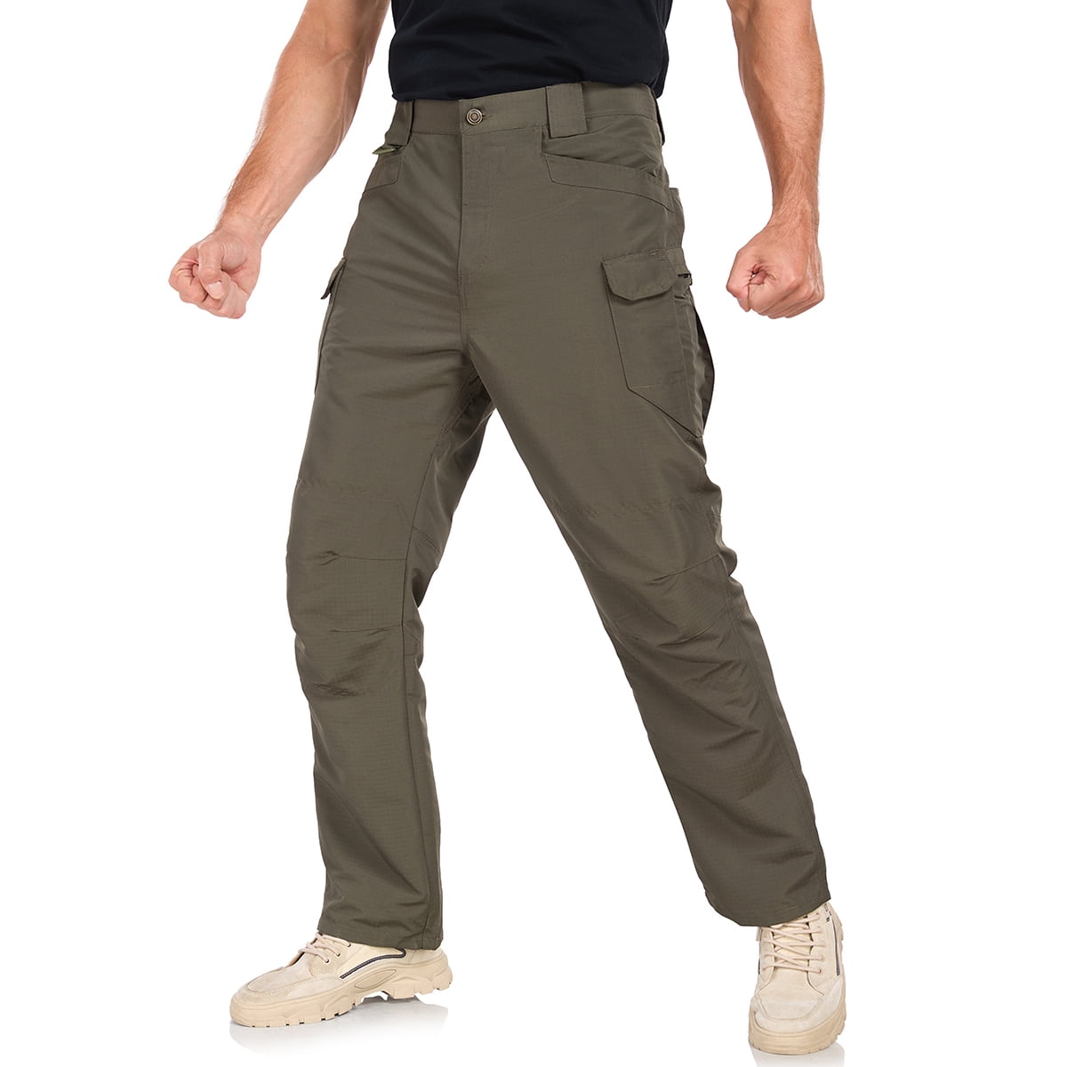 Men's Work Cargo Pants Mowujeit Water Resistant Pant Outdoor ...