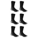 Men's Work Gear Crew Socks 6 Pairs - Walmart.com