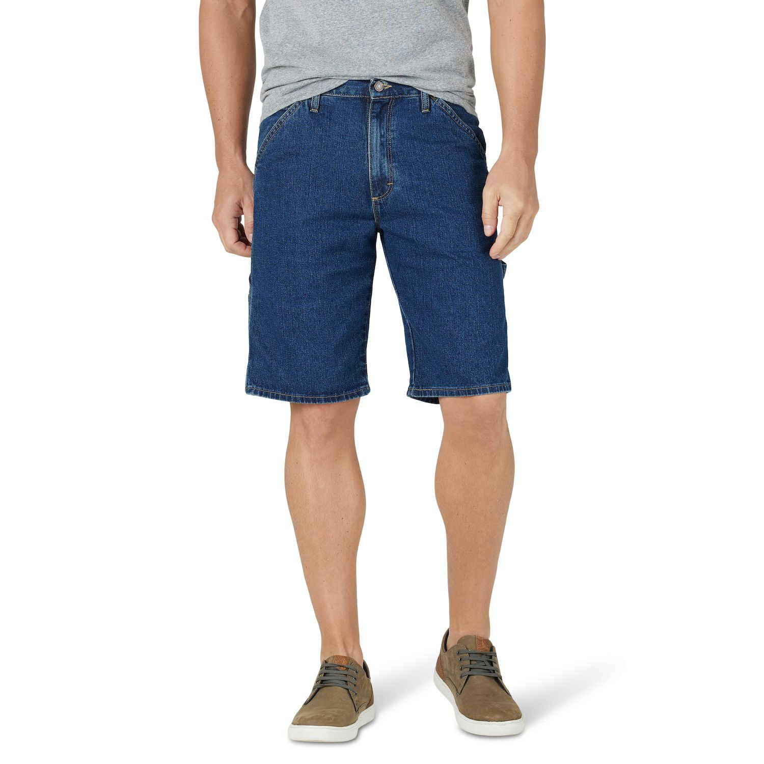 Men's Wrangler 11" Carpenter Jean Shorts Color: Isaac Size: 38 REG ...