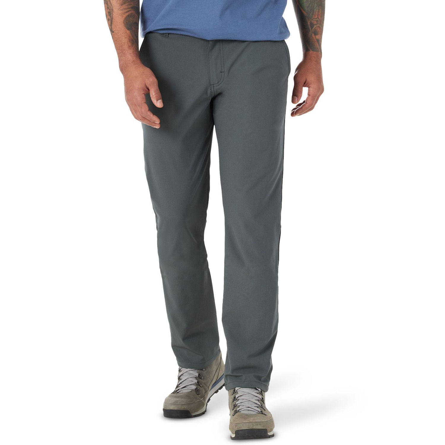 Men's Wrangler ATG Chino Pants Color: Dark Shadow Size: 38X32 - Walmart.com