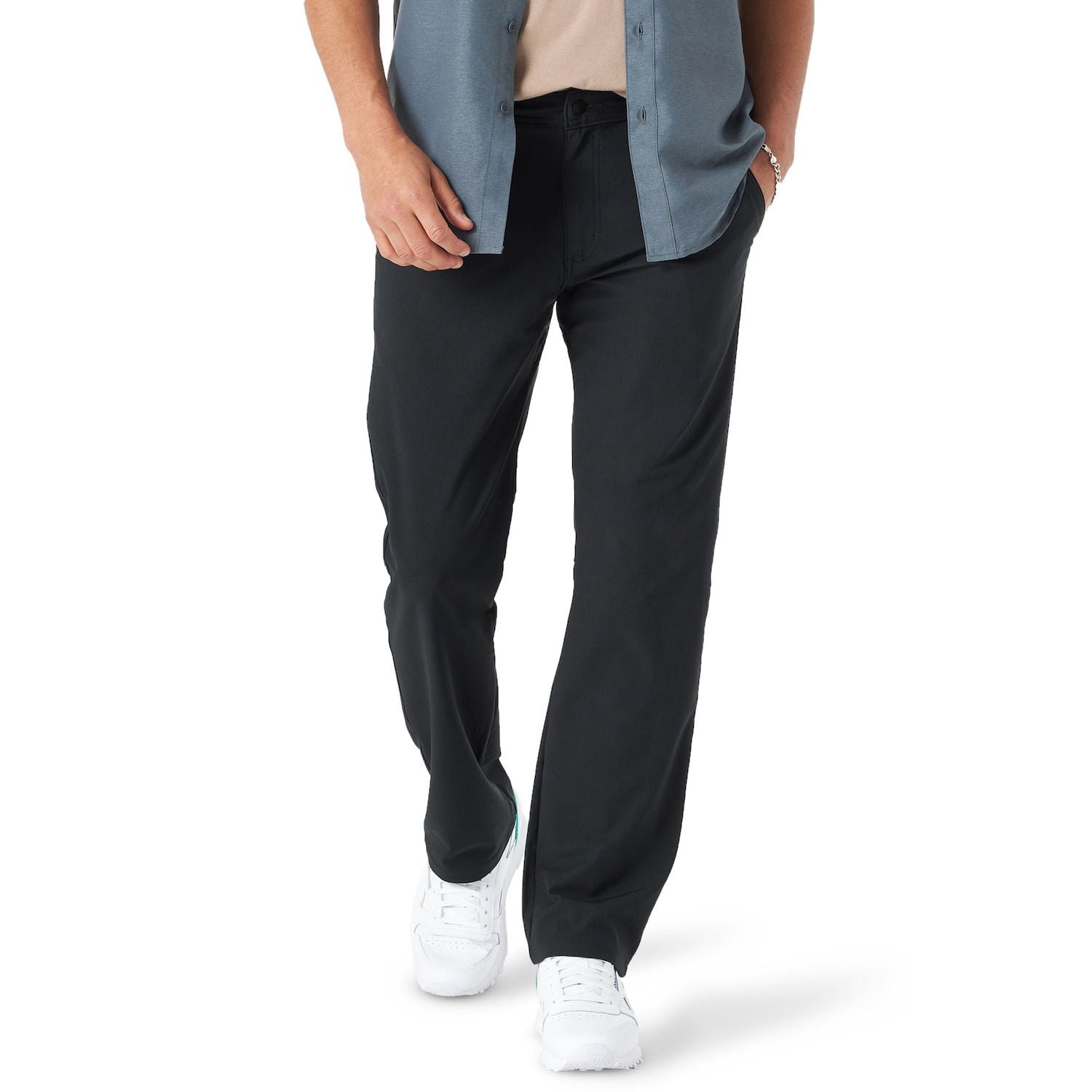 Men's Wrangler ATG Chino Pants Color: Jet Black Size: 38X30 - Walmart.com