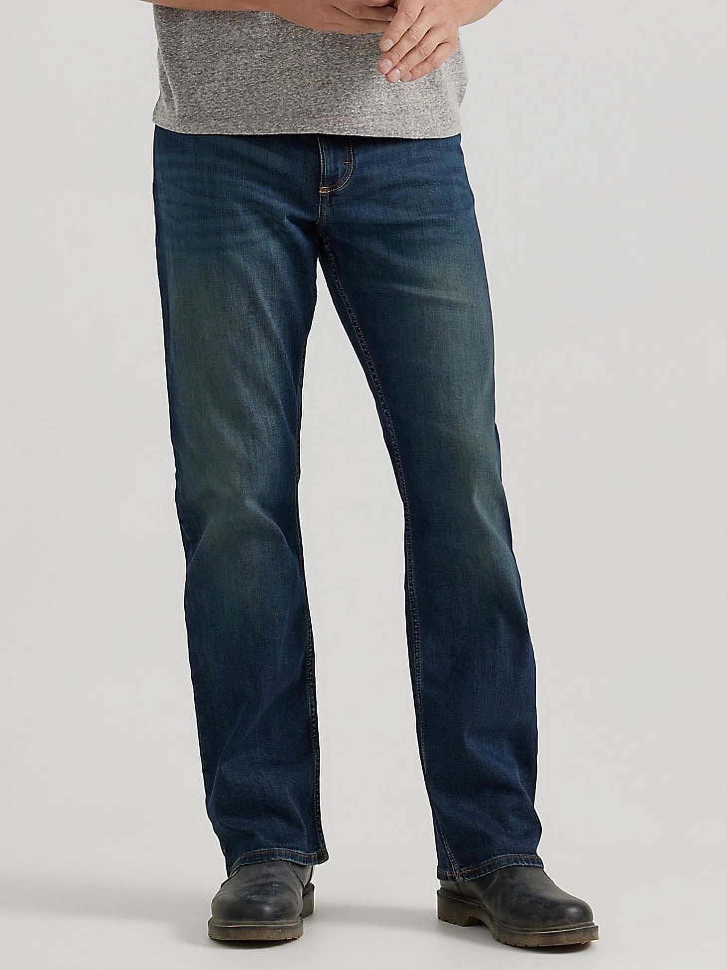 Men's Wrangler Authentics Relaxed Fit Bootcut Jean in Dirt Road ...