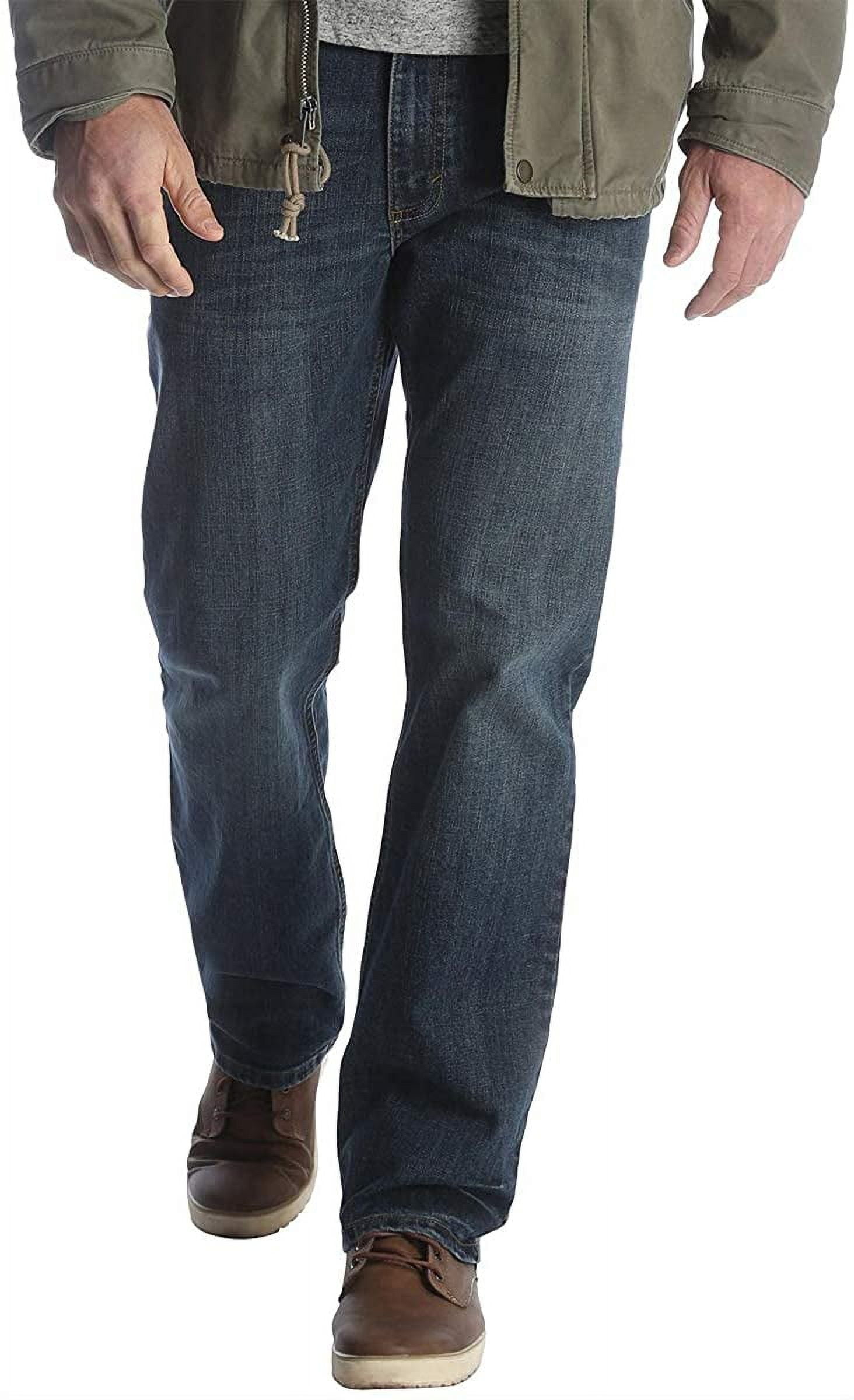 Men's Wrangler Relaxed-Fit Jeans Color: Marine Blue Size: 36X30 ...