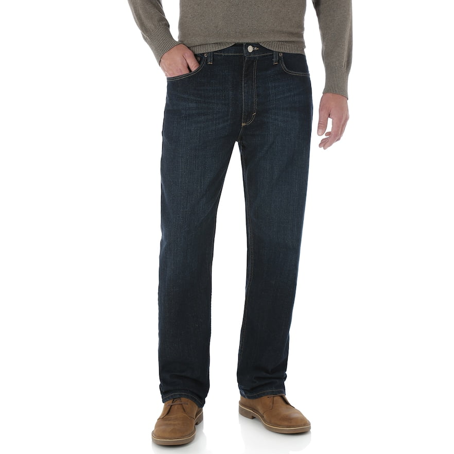 Men's Wrangler Relaxed-Fit Stretch Jeans - Walmart.com