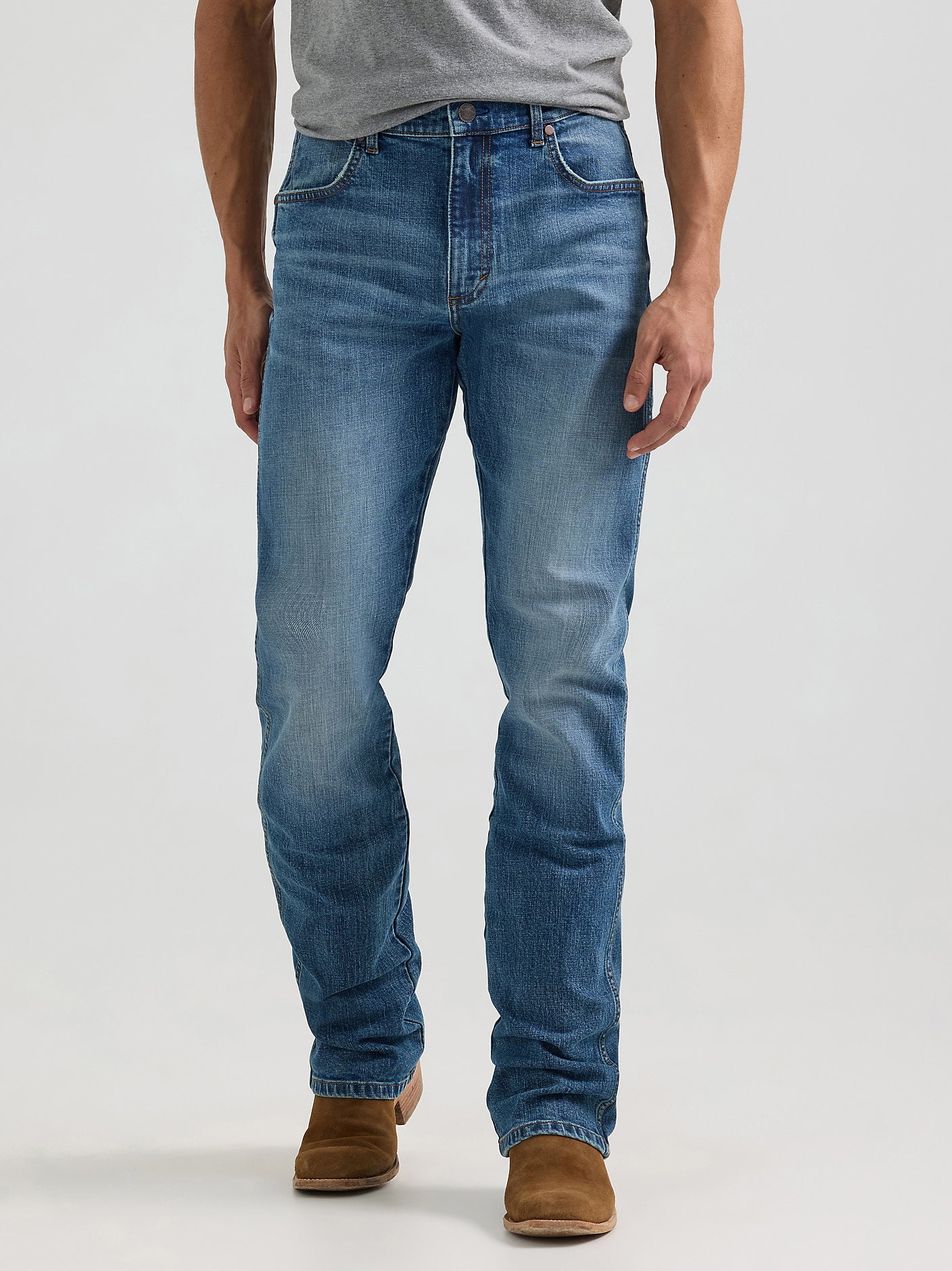 Men's Wrangler Retro Slim Fit Bootcut Jean - Harris - Walmart.com