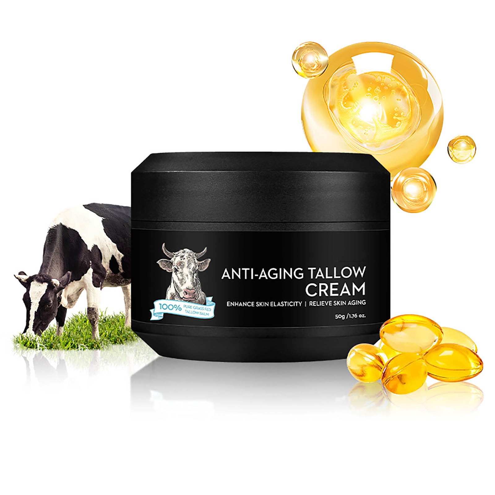 Men's Wrinkle Defense Beef Tallow Balm for Skin| Beef Tallow for Skin ...