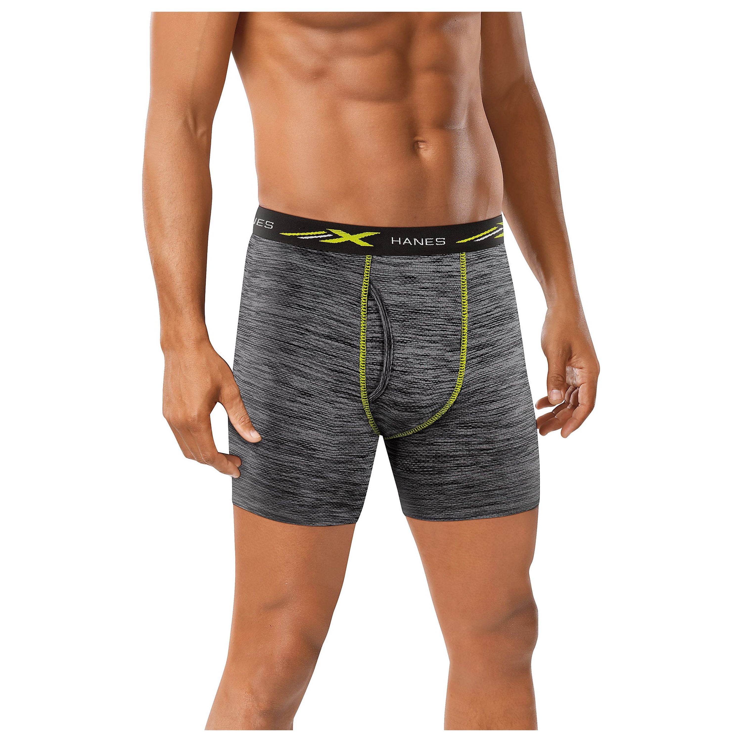 Men's X-Temp Lightweight Mesh Boxer Brief, 4 Pack - Walmart.com