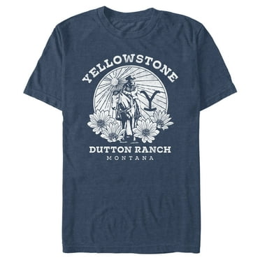 Yellowstone Men's & Big Men's Dutton Ranch & Arrows Short Sleeve ...