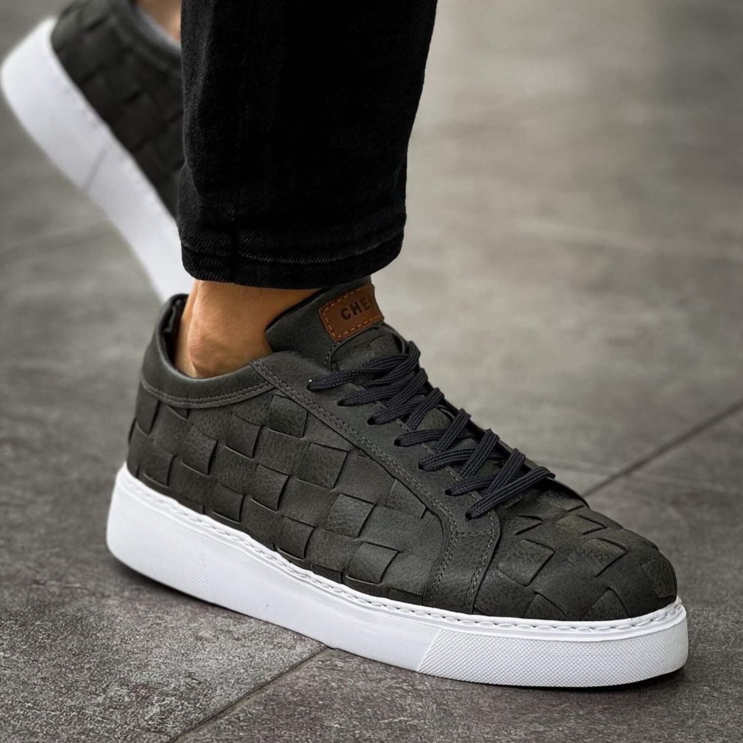 Men's Zeus Grey Weave - Walmart.com