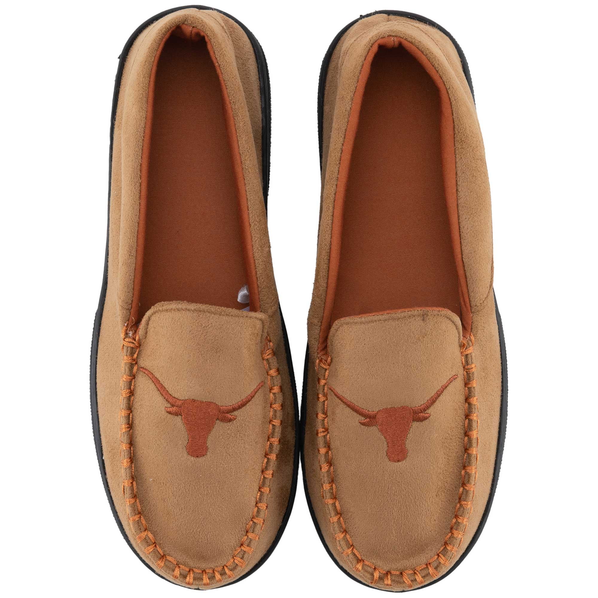 Men's ZooZatz Texas Longhorns Moccasin Slippers - Walmart.com