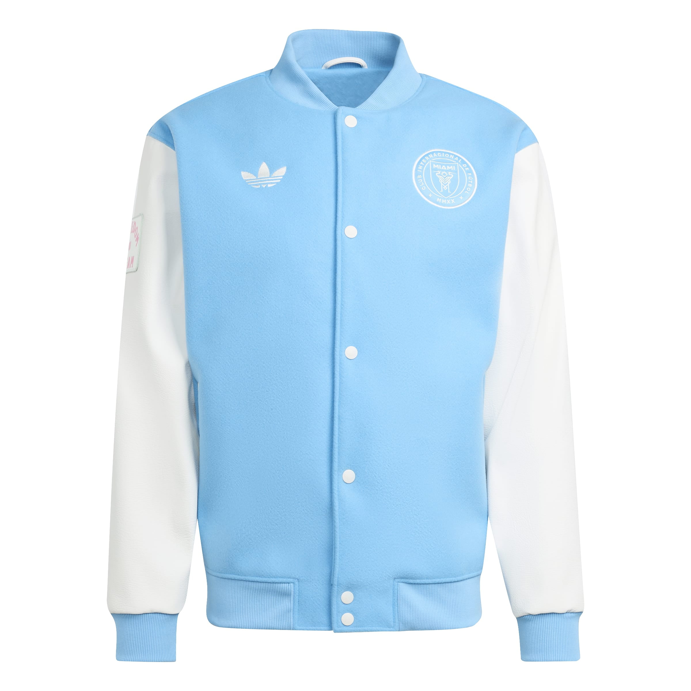 Men's adidas Blue Inter Miami CF 2025 Archive Collection Full-Snap ...