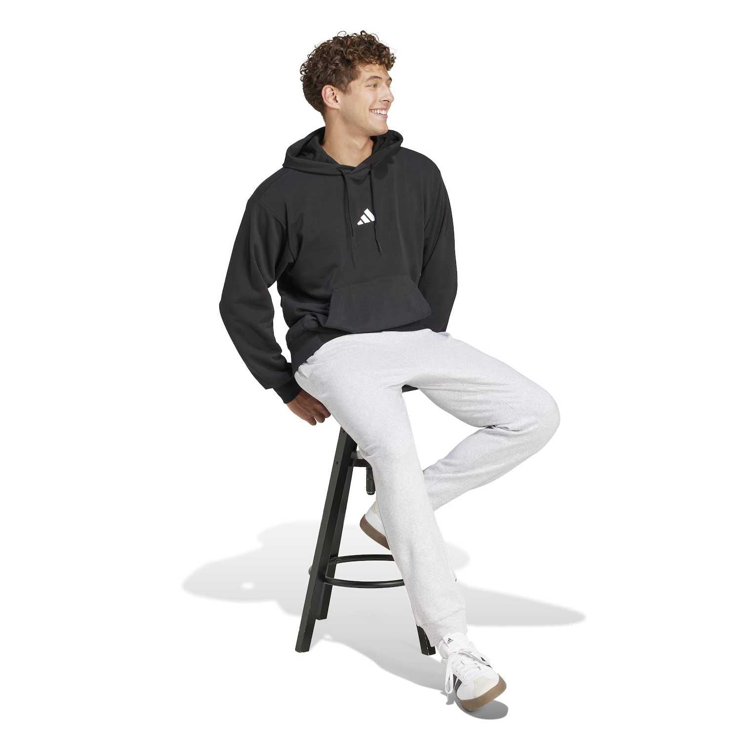 Men's adidas Feel Cozy Fleece Joggers Color: Alumina Size: M - Walmart.com