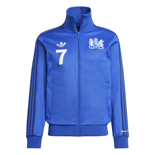 Men's adidas Originals Blue Manchester United x George Best Lifestyler ...
