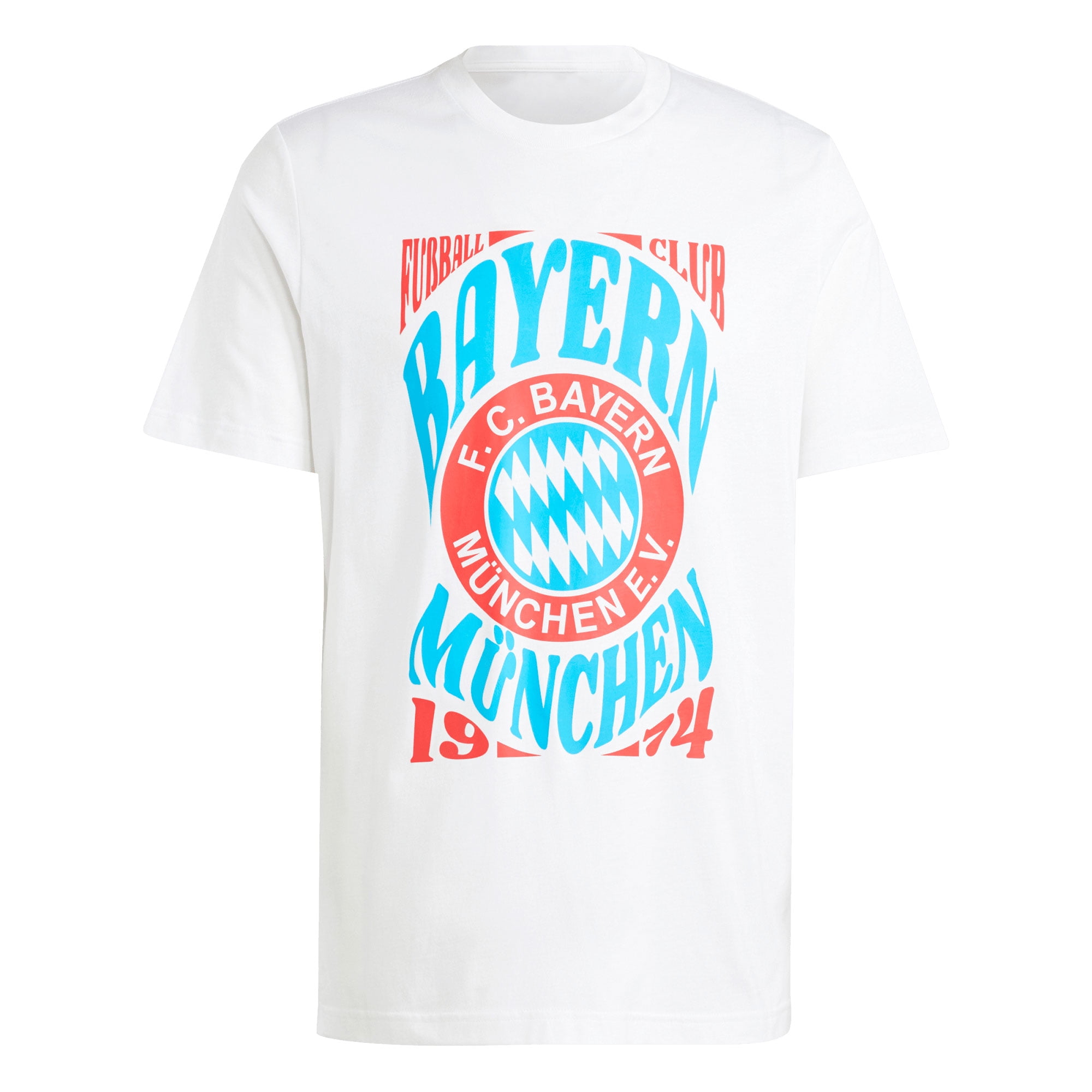 Men's adidas Originals White Bayern Munich Energy Drop T-Shirt ...