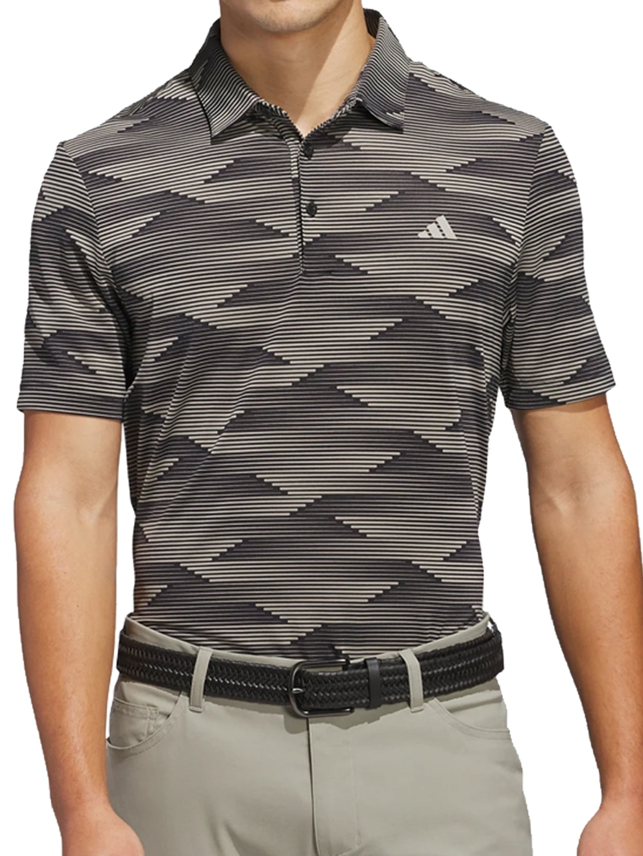 Adidas Golf Men's Ultimate365 Speed Stripe Polo Shirt, X-Large Black ...