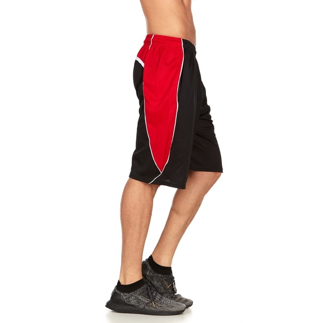 Men's and Big Men's 9" Active Shorts, Mesh Athletic Gym shorts with ...