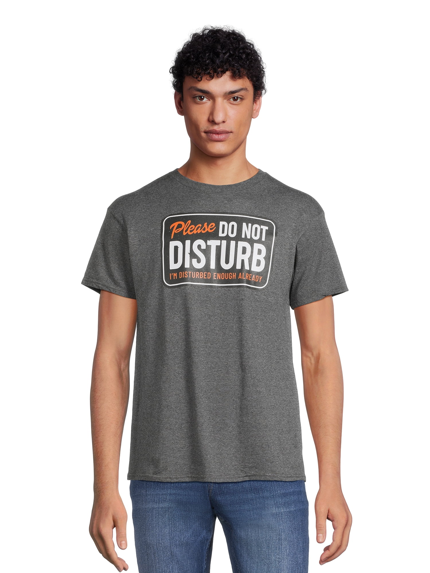 Do Not Disturb Graphic Tee - Short Sleeve Shirt - Walmart.com