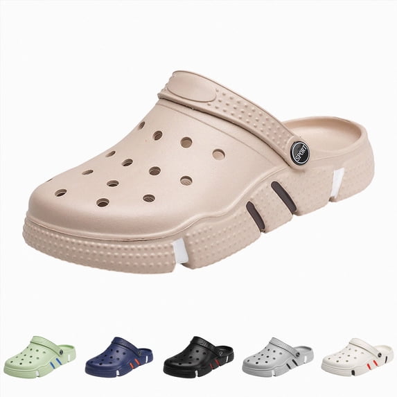 Men's and Women's Arch Support Clogs Slip on Outdoor Beach Water ...