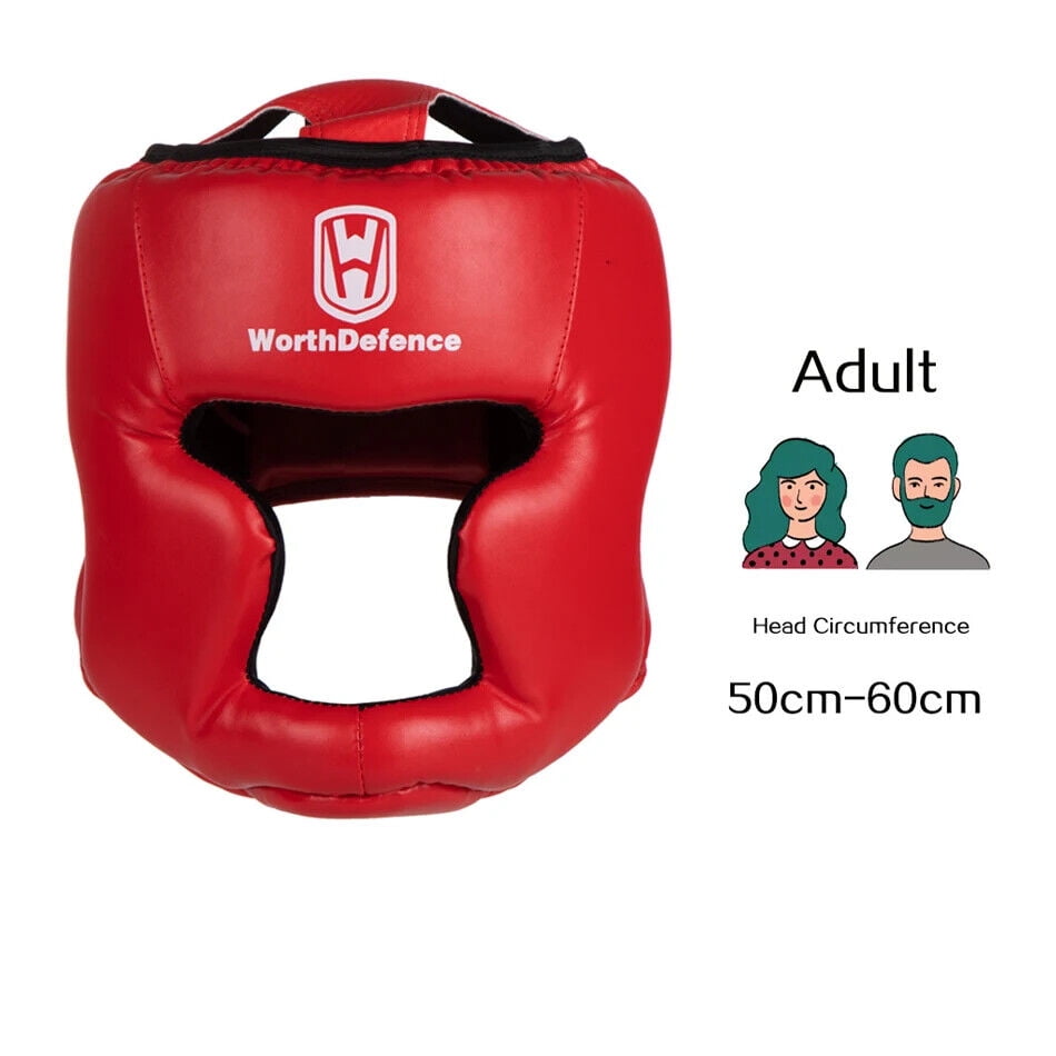 Men's and Women's Boxing Helmets Karate Muay Thai Kickboxing and ...