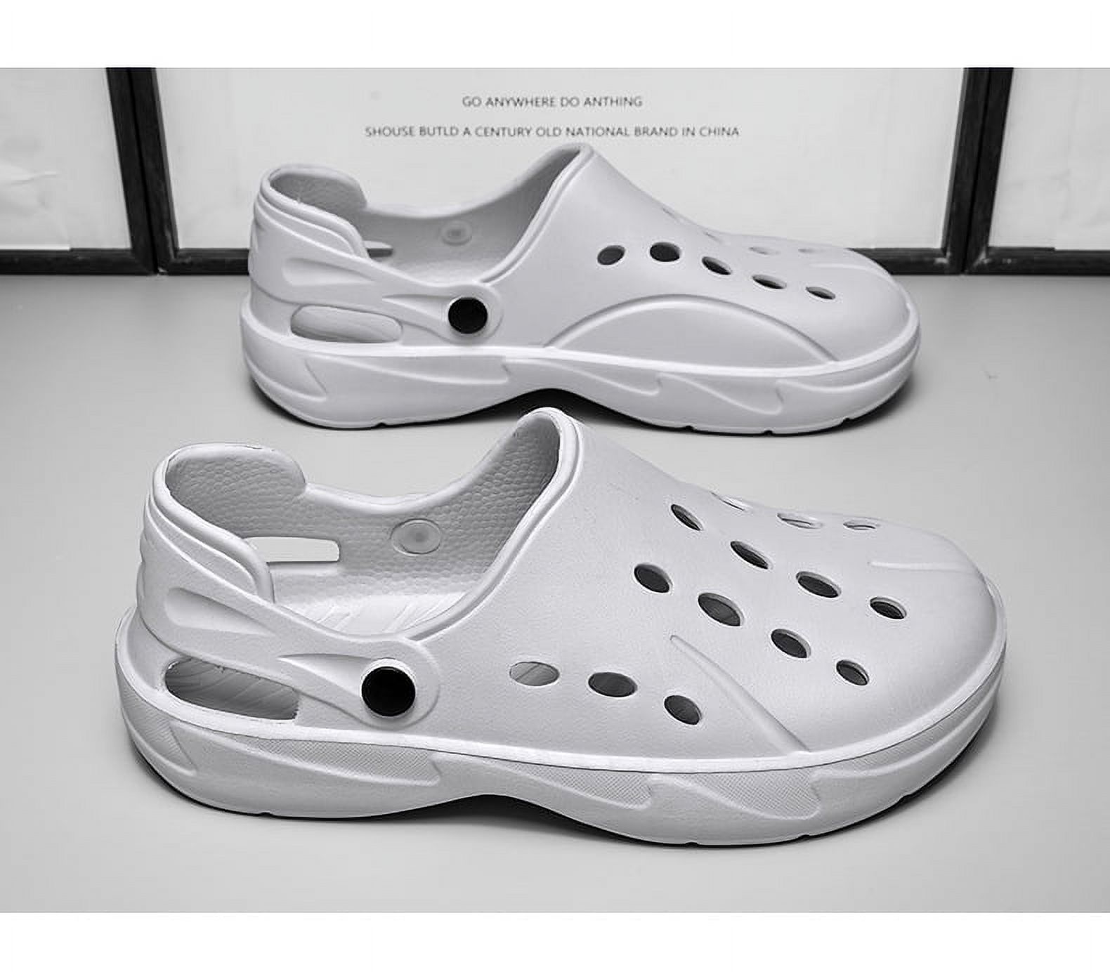 Men's and Women's Garden Shoes Slip-on Clogs Water Beach Pool Sandals ...