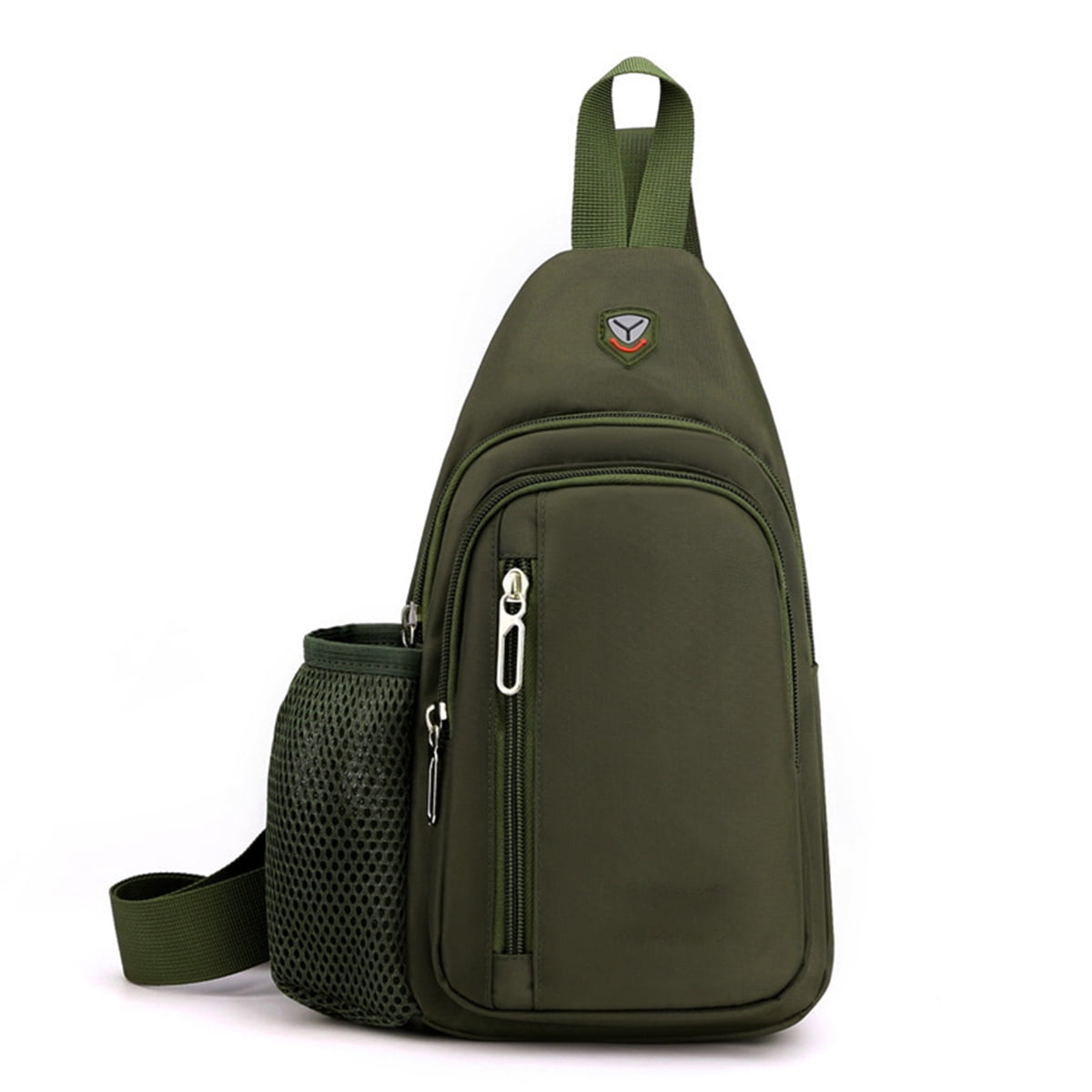 Men's and Women's Shoulder Bag Mini Crossbody Chest Backpack with Water ...