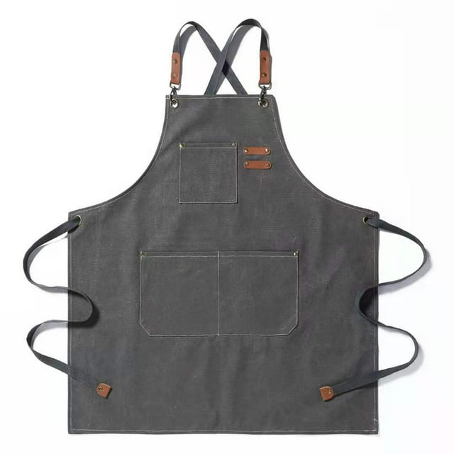 Men's and women's home kitchen gardening workwear apron with ...