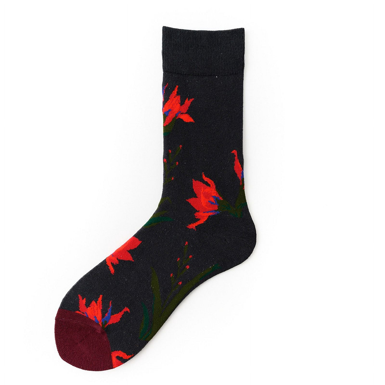 Men's and women's lovers socks long tube socks spring trend oil ...