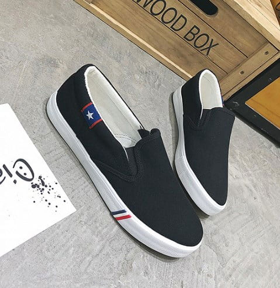 Men's canvas shoes, breathable men's shoes,Casual and Work board shoes ...